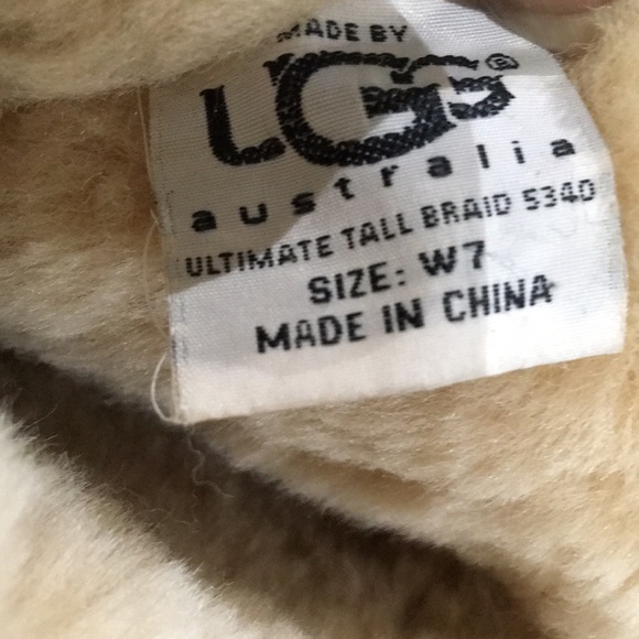 UGG | Shoes | Ugg Ultimate Tall Braid Boots 534 | Poshmark